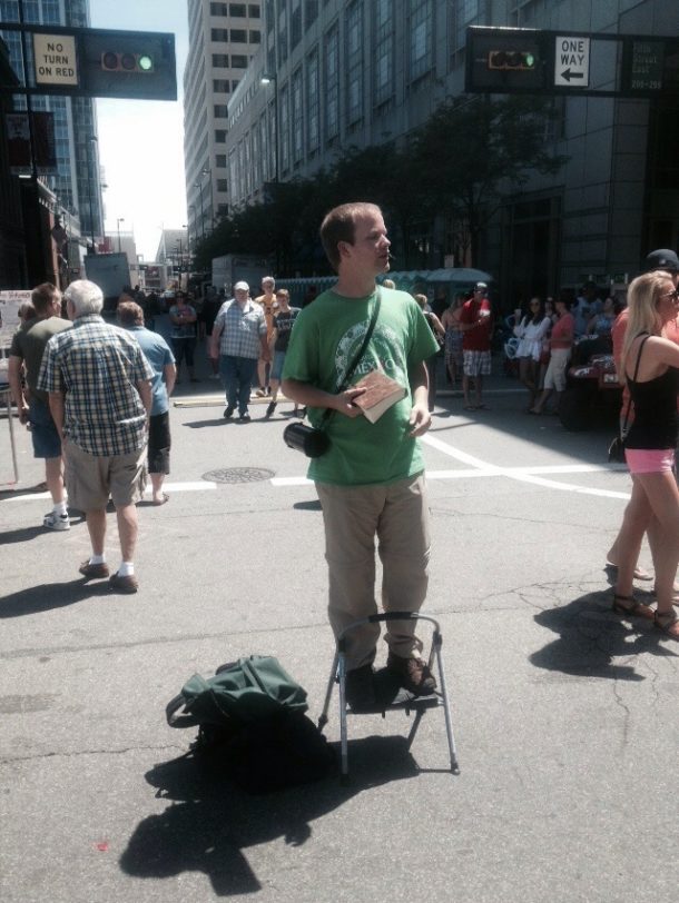 Open Air Preaching - Calvary Bible Crusade